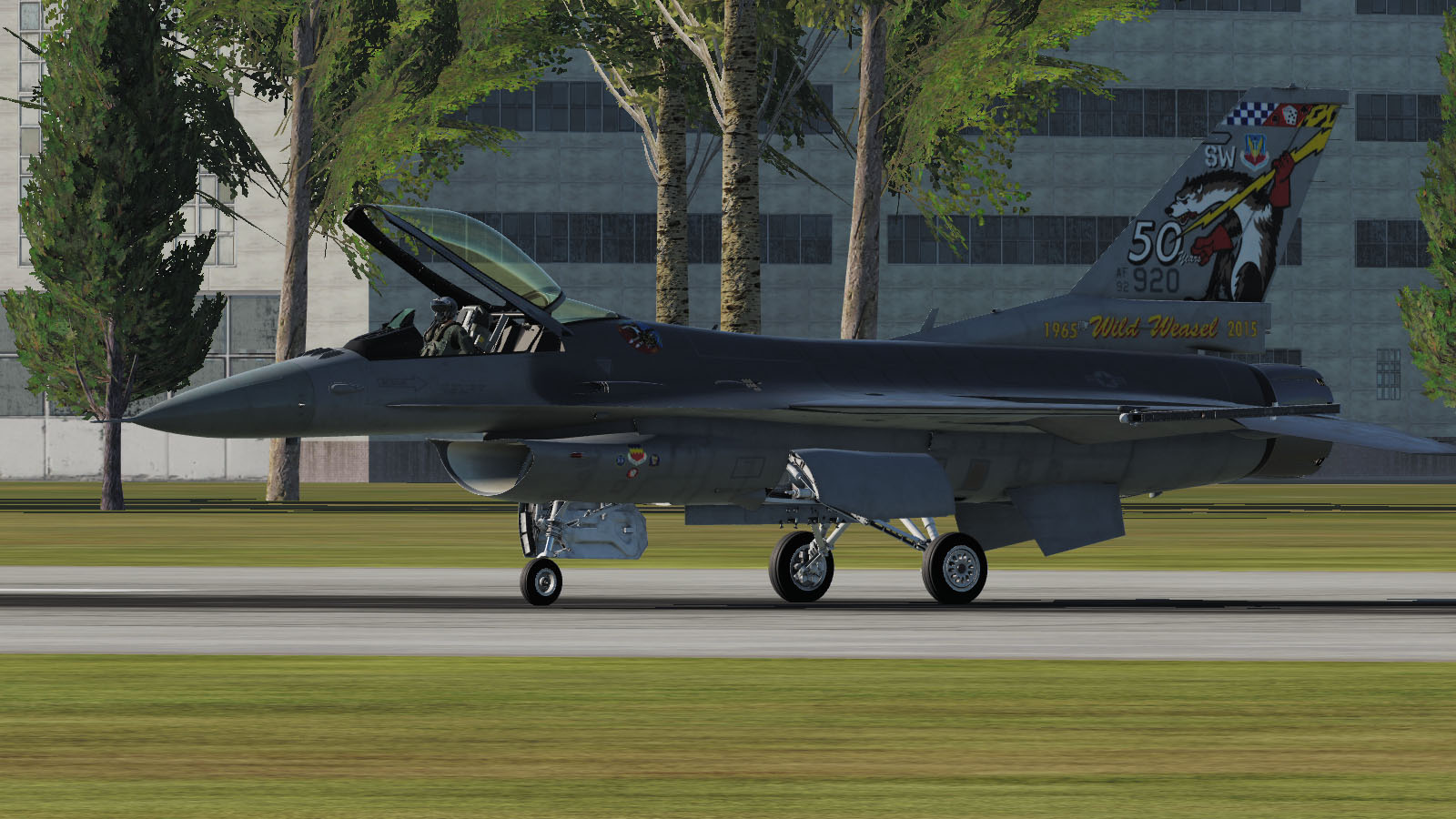 Wild Weasel 50th Anniversary F-16C - 20 FW